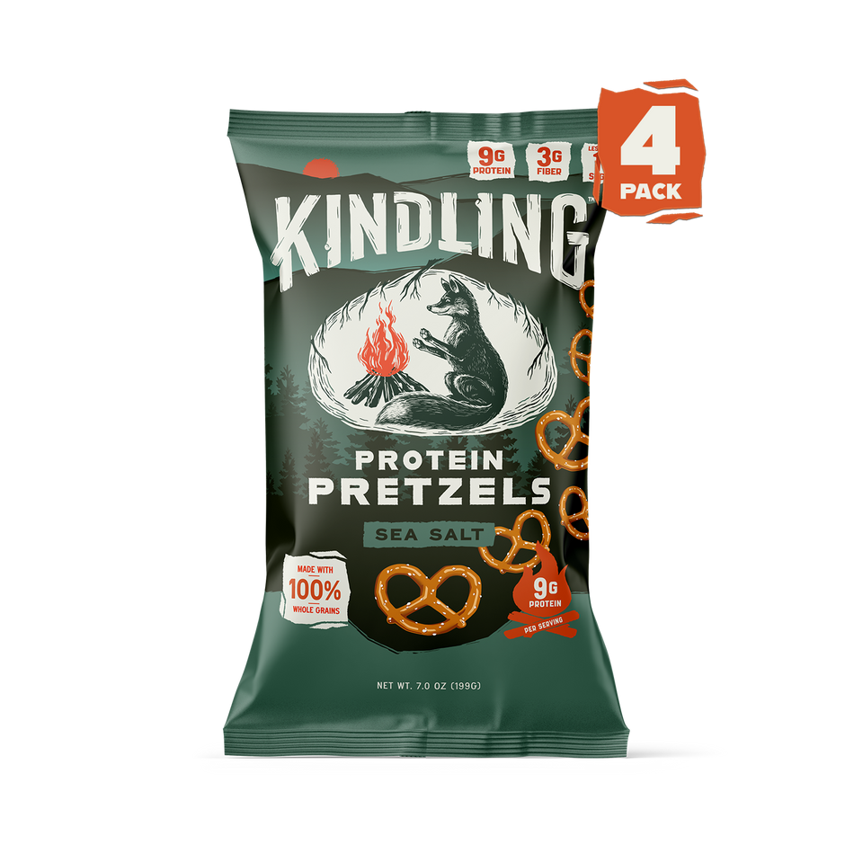 Kindling Protein Pretzels – Kindling Snacks